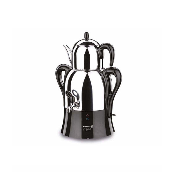 Korkmaz Caykolik A341 Samovar Stainless Steel Electric Turkish Tea Mak ...